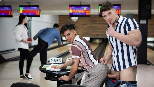 Men Bowling Alley Fuckdown Gay Porn
